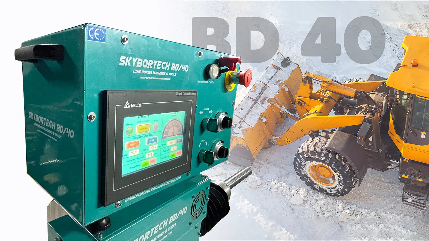 Portable Line Boring Machine BD 40